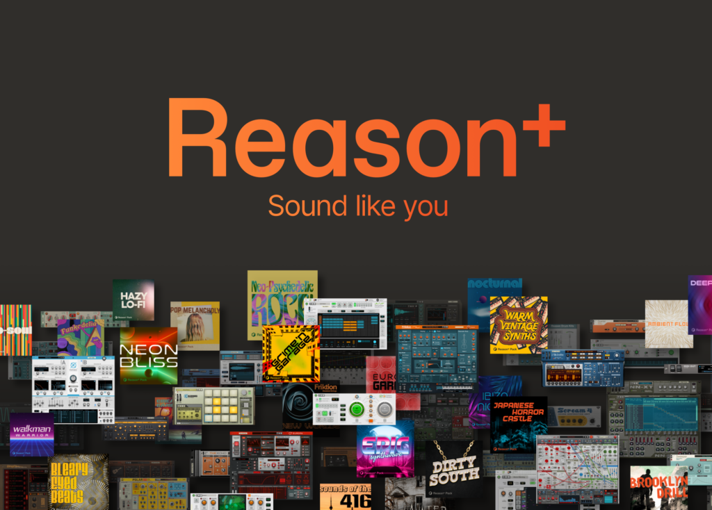 Neu: Reason Studios – Reason+ – Sonic Sales