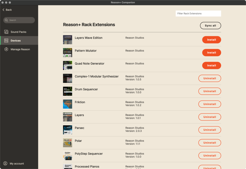 Neu: Reason Studios – Reason+ – Sonic Sales